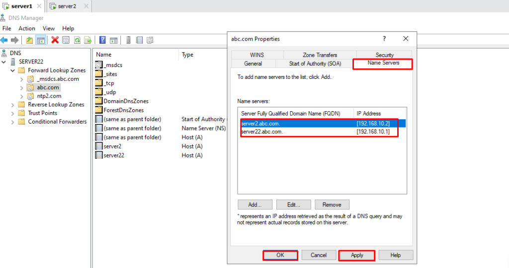 How To Create Secondary DNS Zone in Windows Server 2022 – NTP Solutions